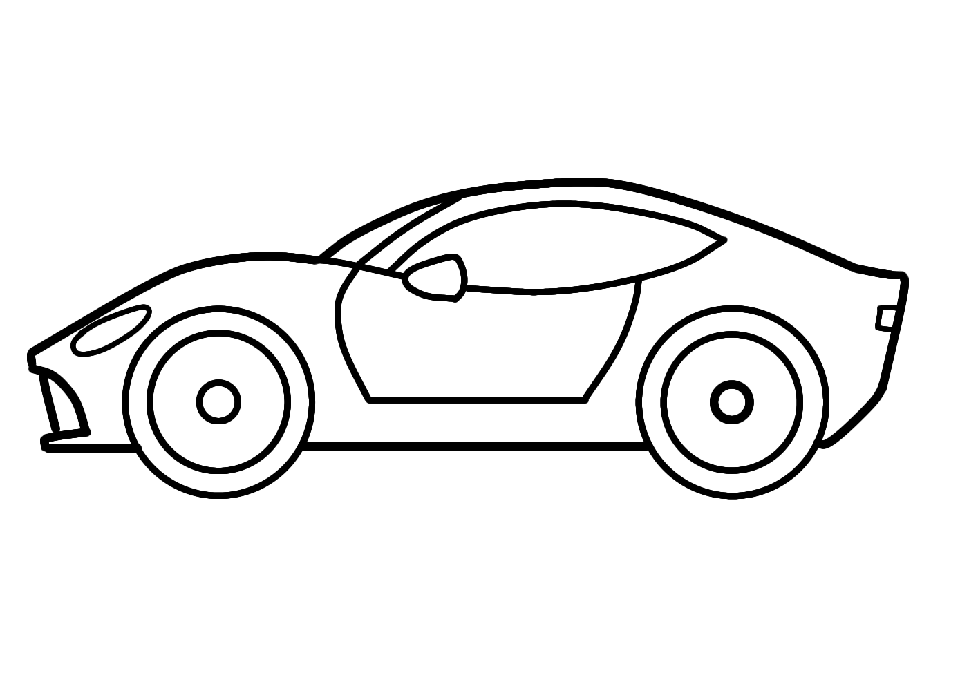 Comment dessiner une voiture facilement - Dessin facile a faire