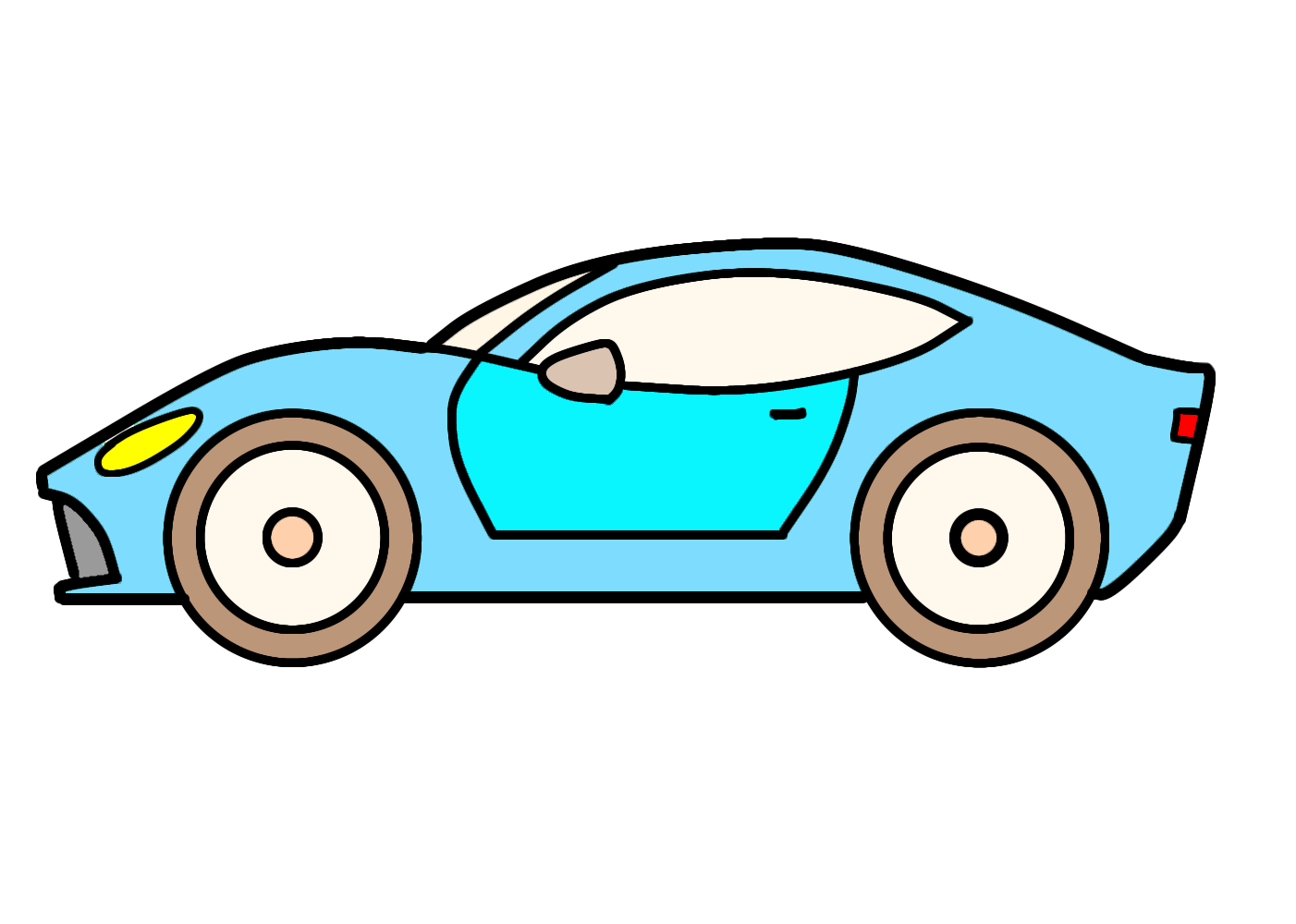 Comment dessiner une voiture facilement - Dessin facile a faire